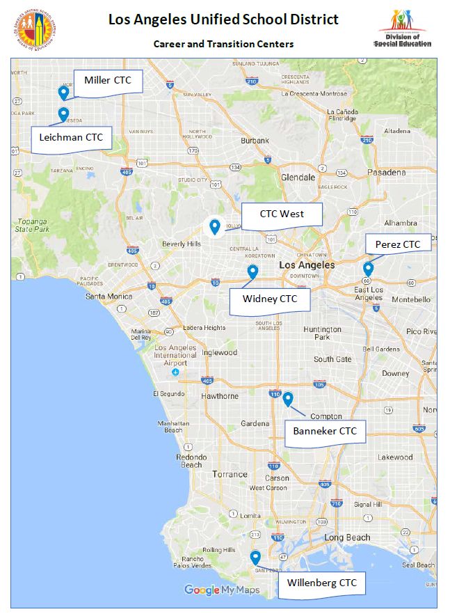 DOTS District Office of Transition Services / Career and Transition Centers